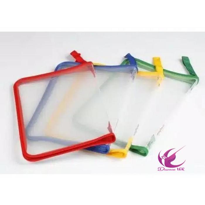 Jual Map Zipper Bag Plastik - Map Resleting Folio - Hijau - Kota Cimahi ...