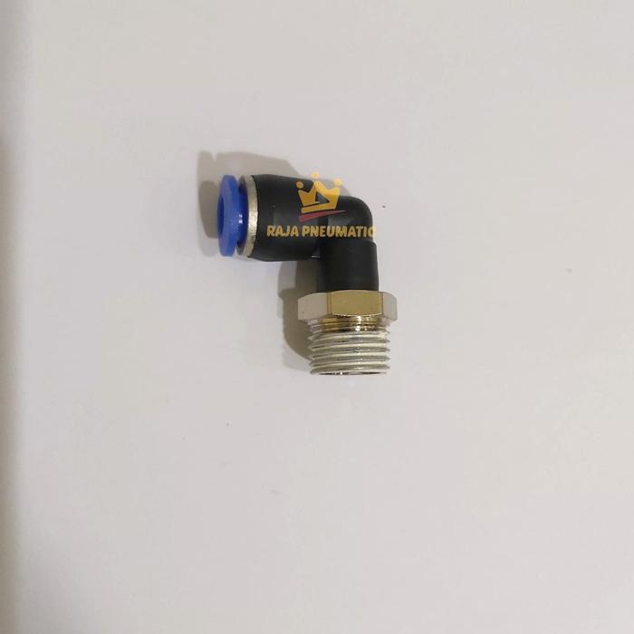 Jual FITTING NEPEL ANGIN ELBOW UKURAN SELANG 6MM DRAT 1/4 - Jakarta Barat - RAJA PNEUMATIC ...