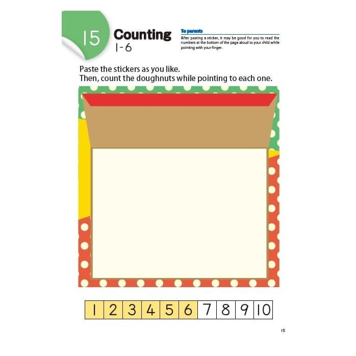Jual Buku Anak - Kumon - Counting With Stickers 1-10 Di Seller Noelle ...