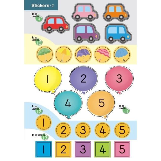 Jual Buku Anak - Kumon - Counting With Stickers 1-10 Di Seller Noelle ...