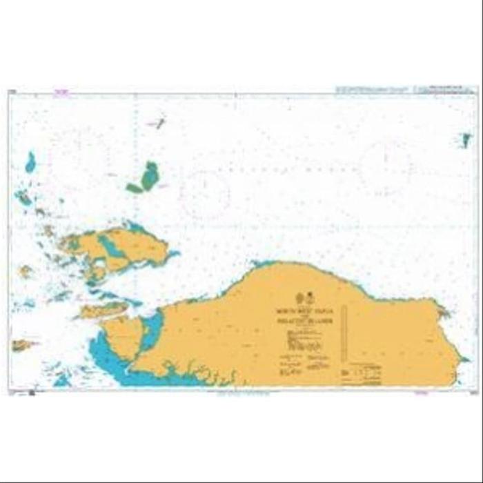 Jual Peta UKHO BA Chart 3923 - North West Papua and Adjacent Islands ...