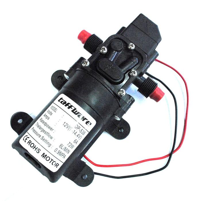 Jual Pompa Air OTOMATIS DC 12 Volt Good Pump REAL 130 PSI 6Ltr Bonus ...