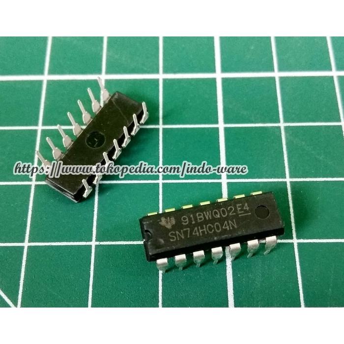 Jual Gerbang NOT Hex IC SN74HC04N 74HC04 74HC04 NOT Gate IC CMOS DIP 14 - Kota Semarang - indo ...