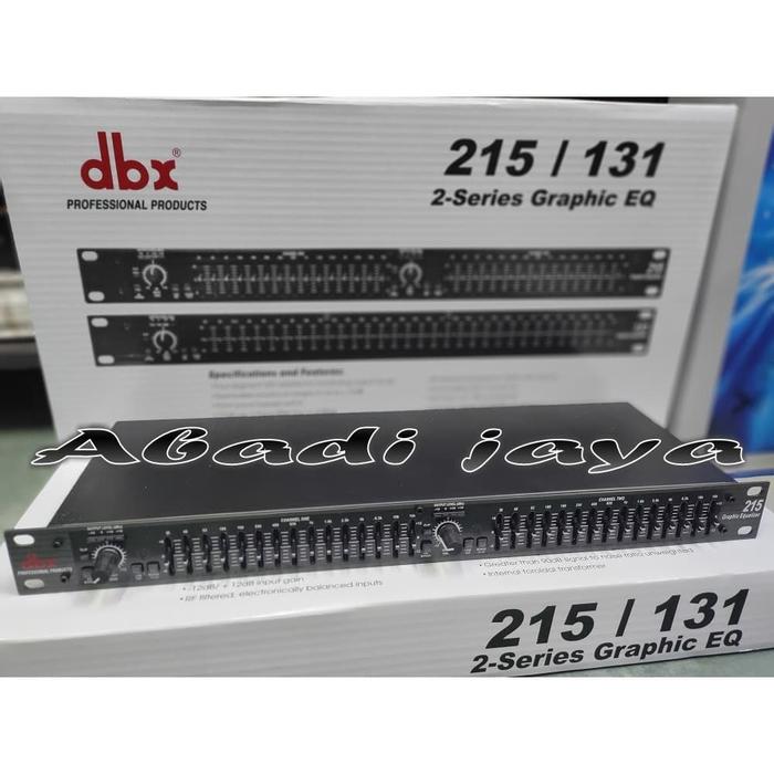 Jual EQUALIZER DBX 215 + SUBWOOFER GRADE A++ NEW INCLUDE SUB OUT - Jakarta Barat - Abadijaya215 ...