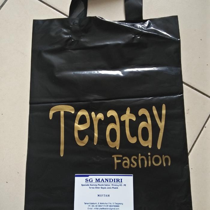Jual plastik pe tali press sablon - Kab. Tangerang - kantong plastik ...
