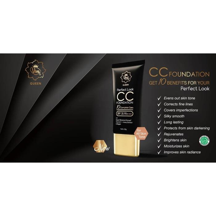 Jual Â­ Vip Â­ Viva Queen 10 Benefits Perfect Look Cc Cream 30g Di ...