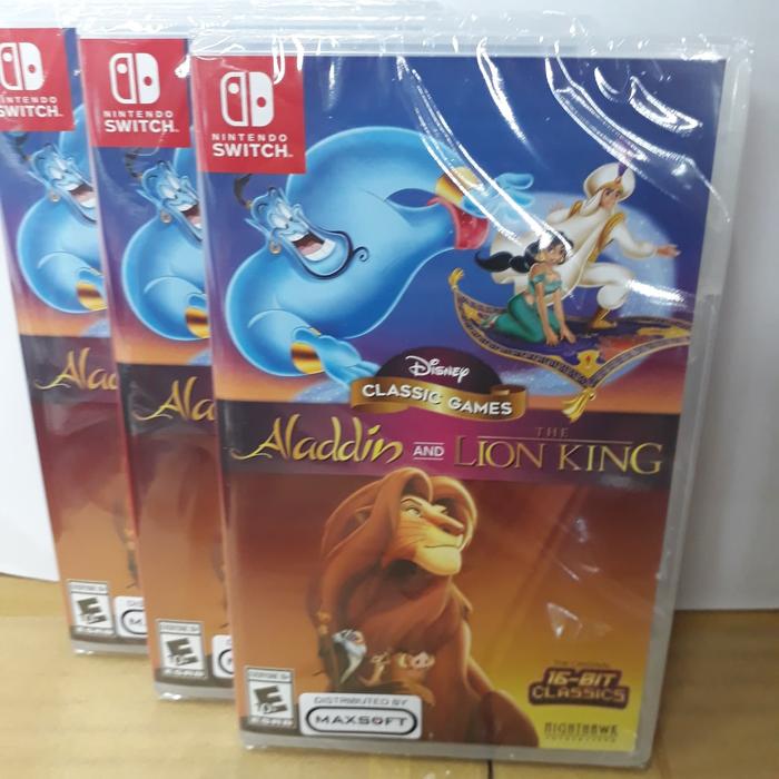 Jual NINTENDO SWITCH ALADDIN AND LION KING - Jakarta Utara - switch ...