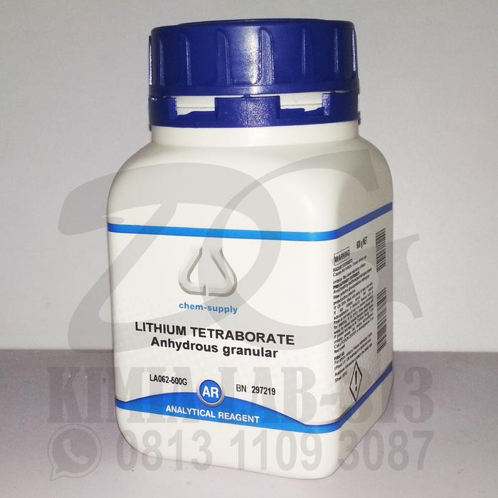 Jual LITHIUM TETRABORATE Anhydrous Granular AR, Chem Supply - Kota ...