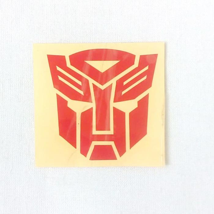 Jual Stiker Transformer Autobot Cutting Sticker - Putih - Kab. Pati ...