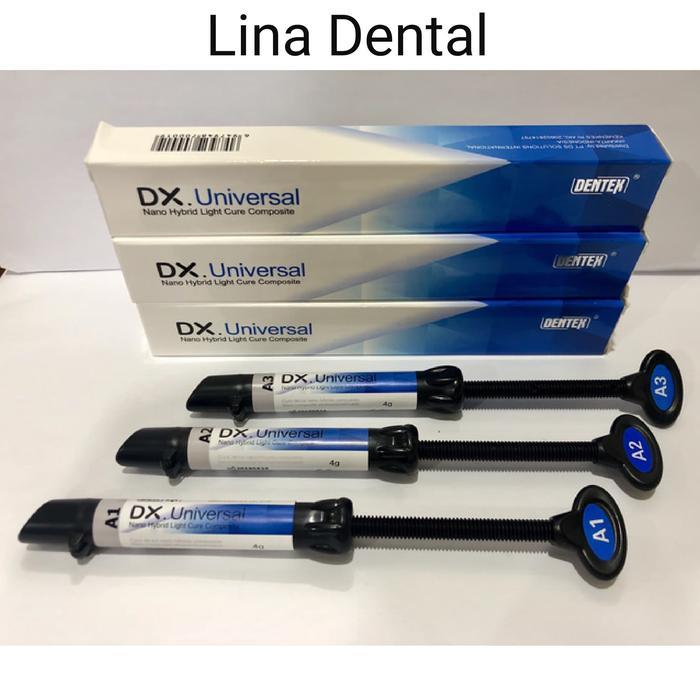 Jual Composite Dentex Nano Hybrid Komposit DX Universal - Kota Yogyakarta - Lina Dental | Tokopedia