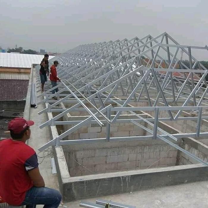 Jual atap baja ringan/kontruksi baja ringan/pasang atap rumah - Kota ...