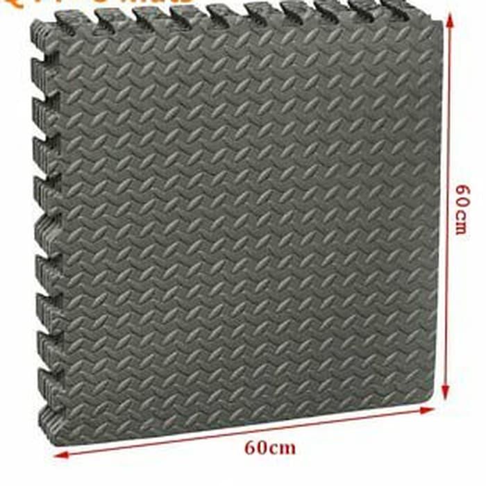 Jual Evamat Bordes Polos Karpet Lantai Alas Lantai - Warna Abu Di ...