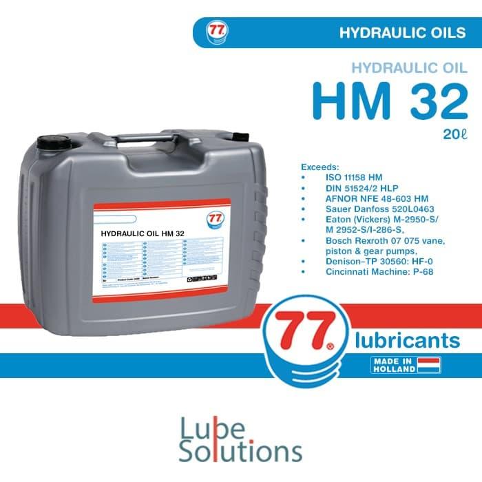 Jual OLI HIDROLIK / HYDRAULIC 77 LUBRICANTS HM 32 - PAIL 20 Liter ...
