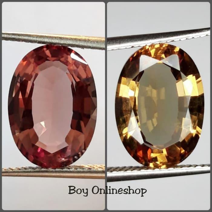 Jual Batu Permata Zultanite Fenomena Color Change - Top Kristal ...