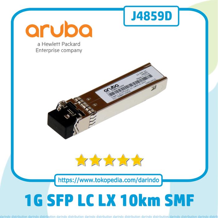 Jual Aruba 1G SFP LC LX 10km SMF Transceiver [J4859D] - Jakarta Pusat ...