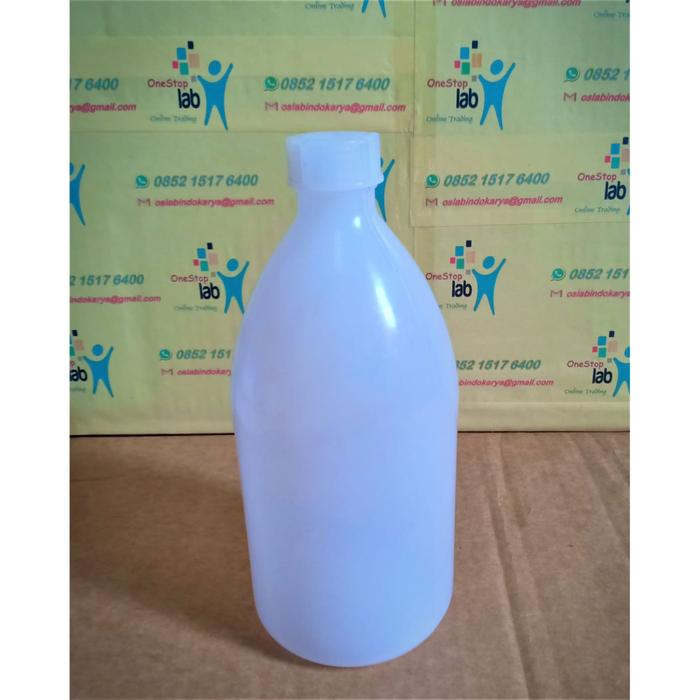 Jual VITLAB LDPE Bottle narrow neck 100 ml Botol sample plastik mulut ...