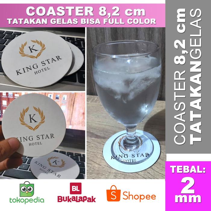 Jual PAPER COASTER / TATAKAN GELAS KERTAS - CUSTOM FULL COLOR - PO 10 ...