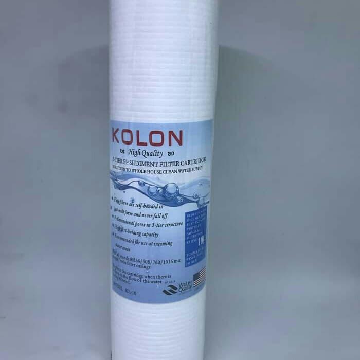 Jual Cartridge Filter Air / Water Filter Kolon 10 mikron 10" - Jakarta ...