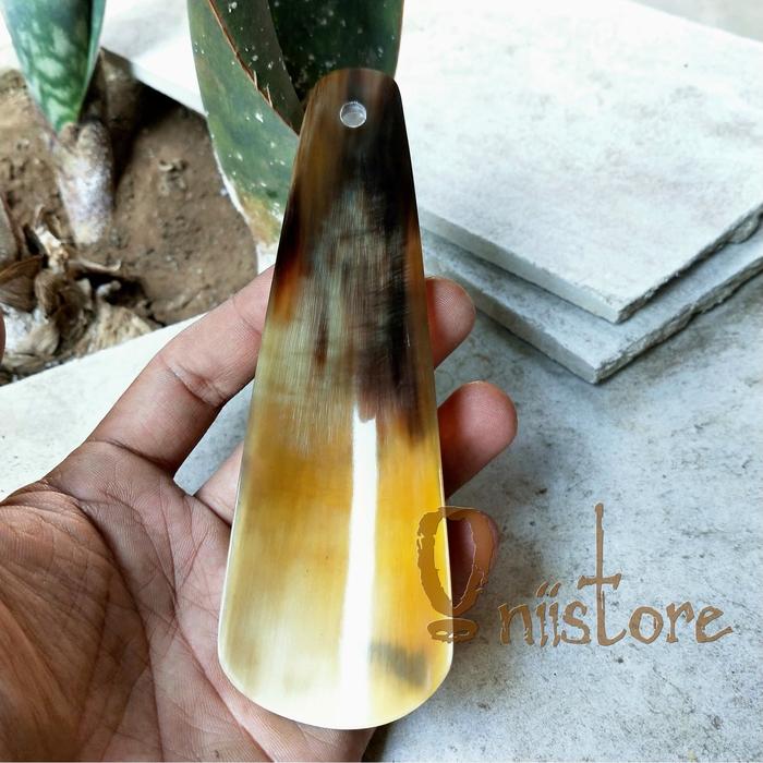 Jual Shoehorn sendok sepatu bahan tanduk sapi asli.alat bantu pasang ...