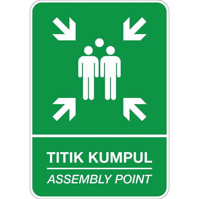 Jual RAMBU TITIK KUMPUL - 35X50CM SIGNAGE - Kota Bandung - Takama Rambu ...