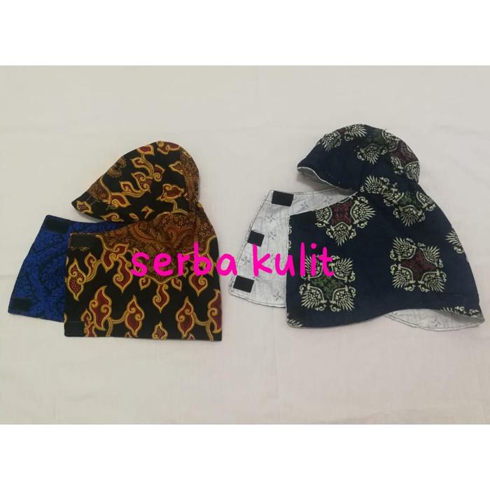 Jual Topi Safety Kain Batik - Kerpus Proyek - Topi Jepang - Welding ...