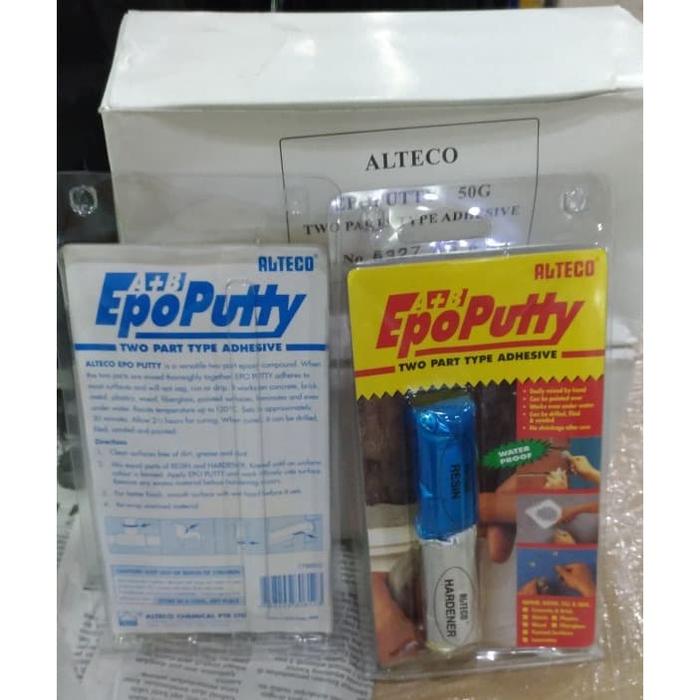 Jual alteco epo putty adhesive,lem porting resin eco 50gram - Jakarta ...