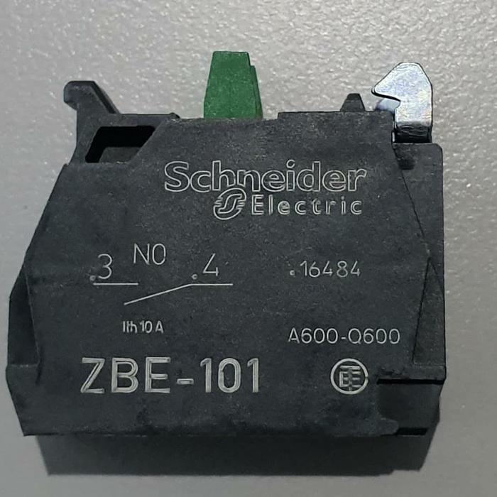 Jual Auxiliary Contact Block ZBE 101 Schneider Kontak Blok NO ZBE-101 ...