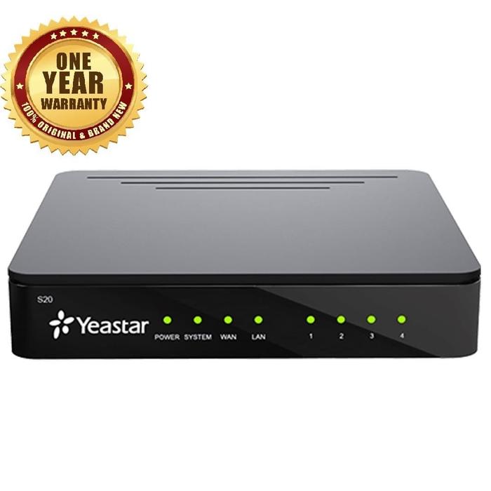 Jual IP PABX Yeastar S20 - 20 SIP 4 FXS FXO - ORIGINAL GARANSI ...