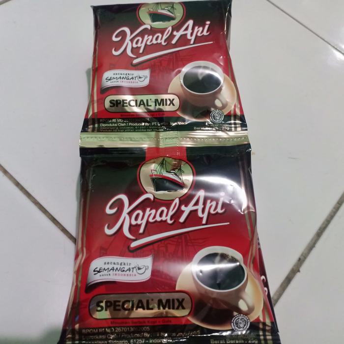 Jual Kopi kapal api sachet Renceng 25gr / kopi kapal api spesial mix ...