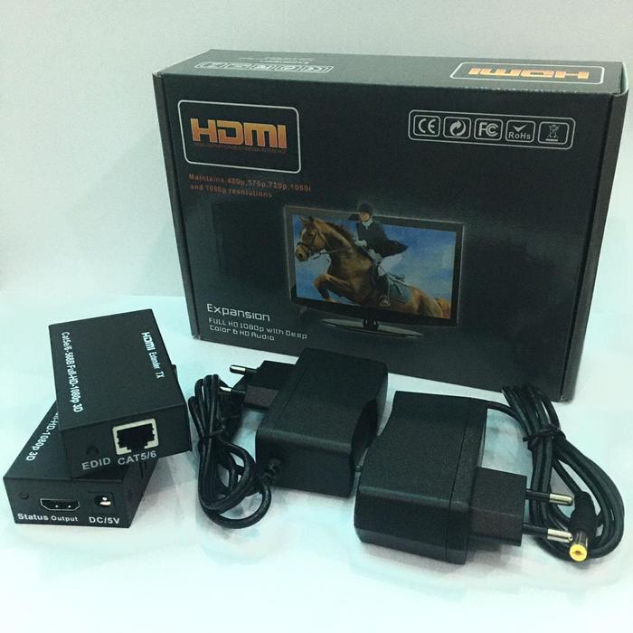 Jual HDMI Extender Up to 60M / HDMI Extension 60 Meter - Kota Medan ...