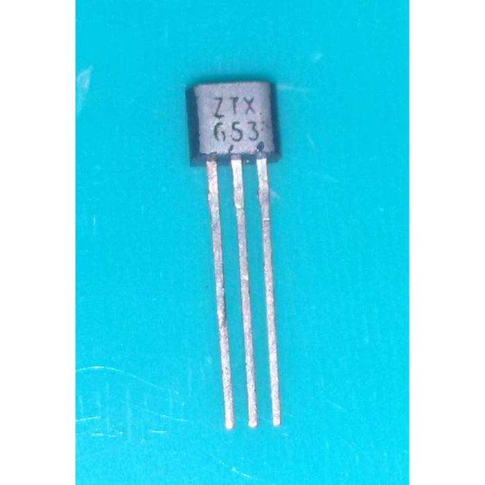 Jual ZTX653 Inclus Zetex Diode NPN Transistor 2A 100V 3 Pin E Line TO ...