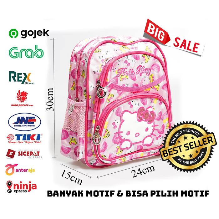 Tas Sekolah Hello Kitty Import