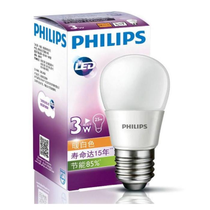 Jual Lampu LED Philips 3WATT E27 Kuning atau Warmwhite - Kab. Tangerang ...