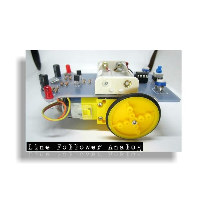 Jual Robot Line Follower Analog Tanpa Arduino Sudah Dirakit - Kab ...