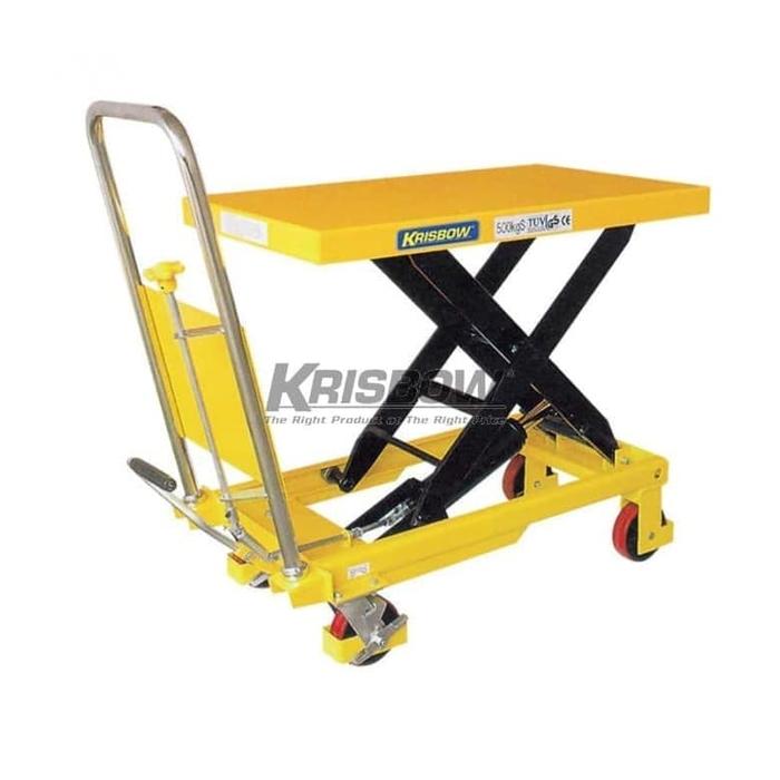 Jual HYDRAULIC SCISSOR LIFT KRISBOW 900MM X 0,5T KW0500072 - Jakarta ...