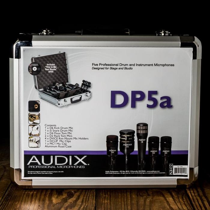 Drum Mic Audix DP5A 5-Piece Kit - Studio & Live Sound Ready Audix 5 ...