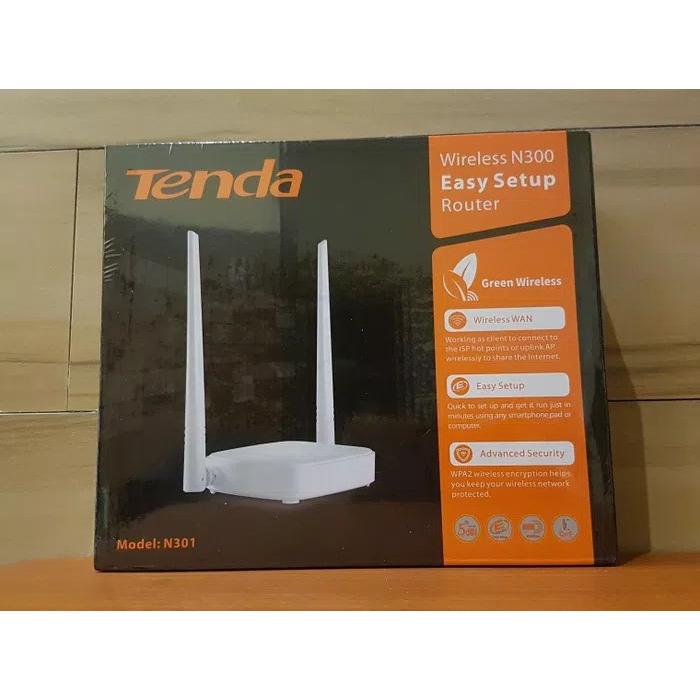 Jual Tenda N301 3 in 1 Wireless ROUTER+Access Point+EXTENDER WIFI 301 ...