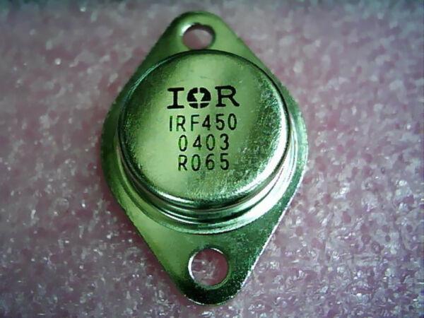 Jual 50PCS IRF450 Manu:IR Encapsulation:TO-3,N-CHANNEL POWER MOSFETS ...