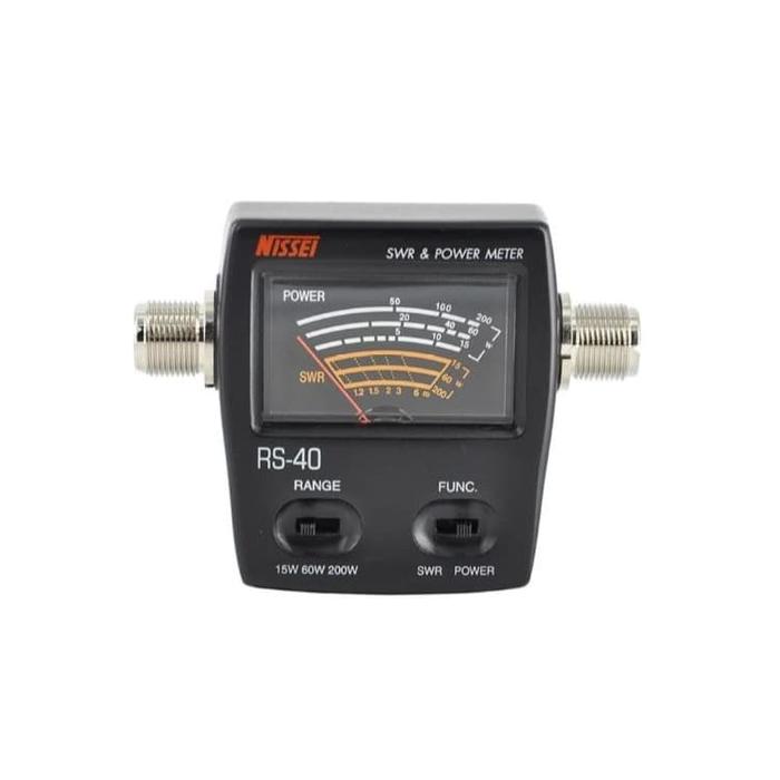 Jual Nissei Rs-40 Swr Power Meter 200w Dual Band Vhf Uhf Ori Baru Rs40 ...