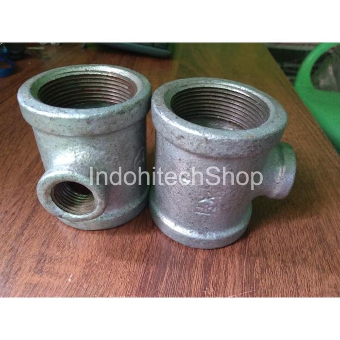 Jual T Tee Besi Galvanis 1 1/2 x 1/2 Inch - Kab. Bekasi - INDOHITECH ...