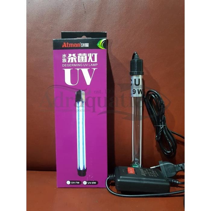 Jual ATMAN UV-9W DEGERMING UV LAMP LAMPU UV AQUARIUM - Kota Bandung - ADRAQUATIC | Tokopedia
