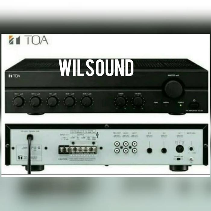 Jual Toa Za 2240 Amplifier Toa 240watt Di Seller Noelle - Cengkareng ...