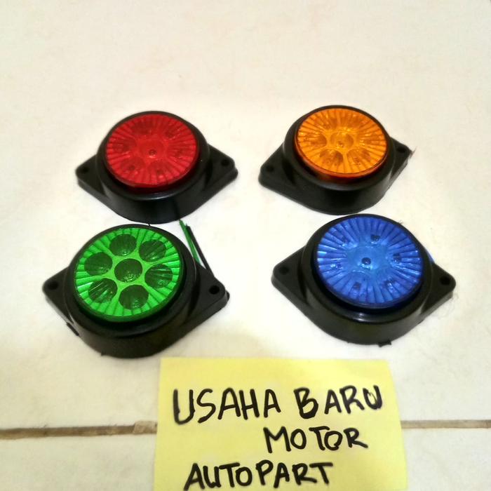 Jual Lampu Led Bak Truk Truck Tangki , Bus , Alat Berat...Bulat ...