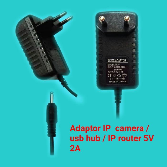 Jual Adaptor CCTV / IP Camera 5V 2A (Jack DC 3.5 mm) - Kota Surabaya ...