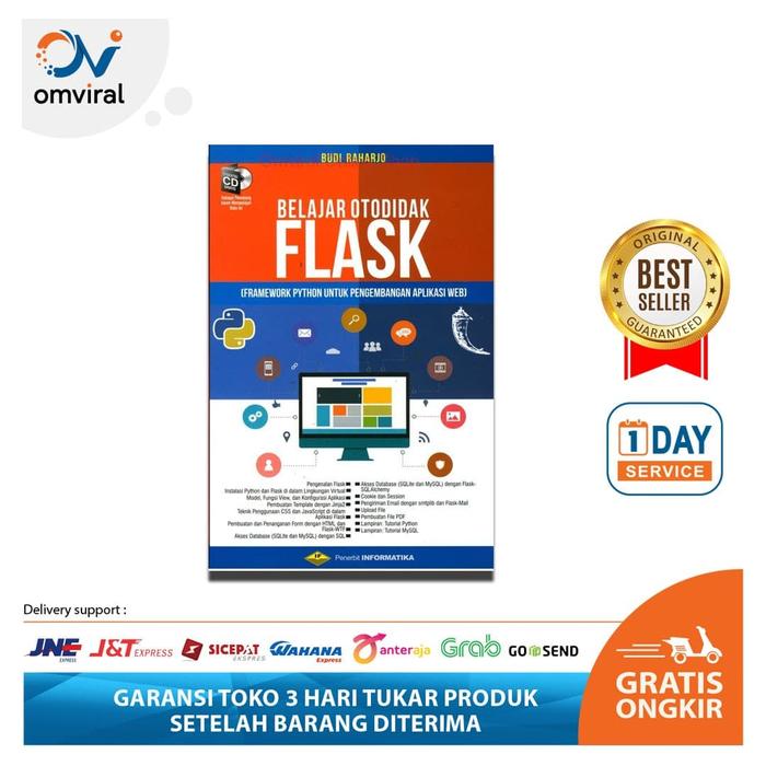 Jual Belajar Otodidak Flask Framework Python untuk Pengembangan + CD - Kab. Bekasi - Omviral ...