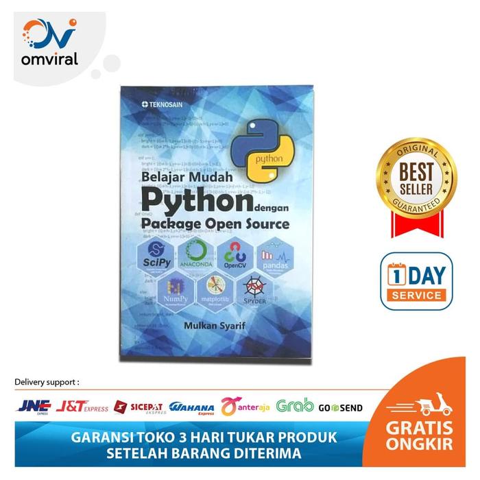 Jual BELAJAR MUDAH PYTHON DENGAN PACKAGE OPEN SOURCE - Kab. Bekasi ...