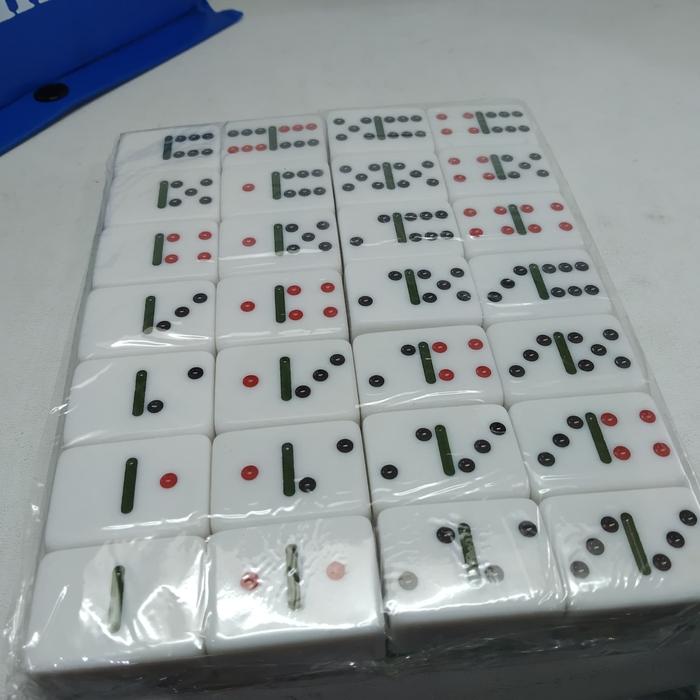 Jual Set Alat Game Permainan Kartu Batu Balok Domino Gaple Mahjong Di ...