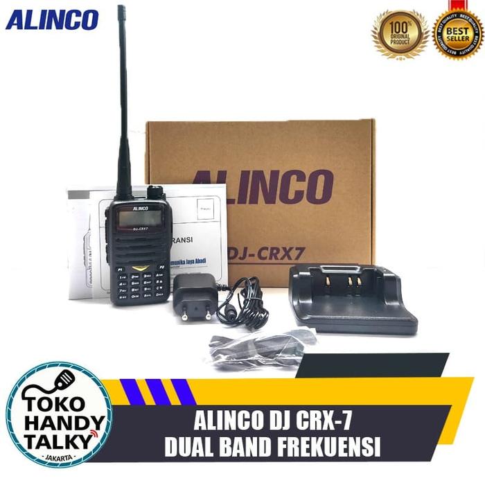 Jual Alinco Dj Crx 7 Dualband Ht Alinco Dj Crx7 Ht Original Garansi Resmi - Yaesu Ft 25 Di ...