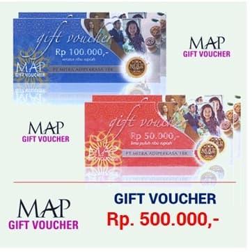 Jual Gift Voucher MAP 500rb - Kota Bekasi - LonaGard | Tokopedia