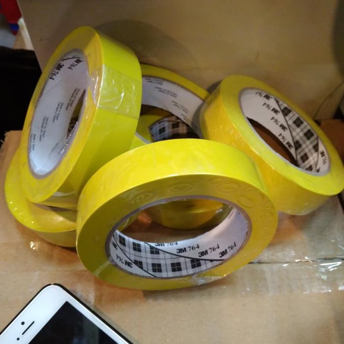 Jual Lakban lantai / Floor marking tape 764 3M yellow 1" x 33 meter - Kab. Bekasi - CENTRAL ...